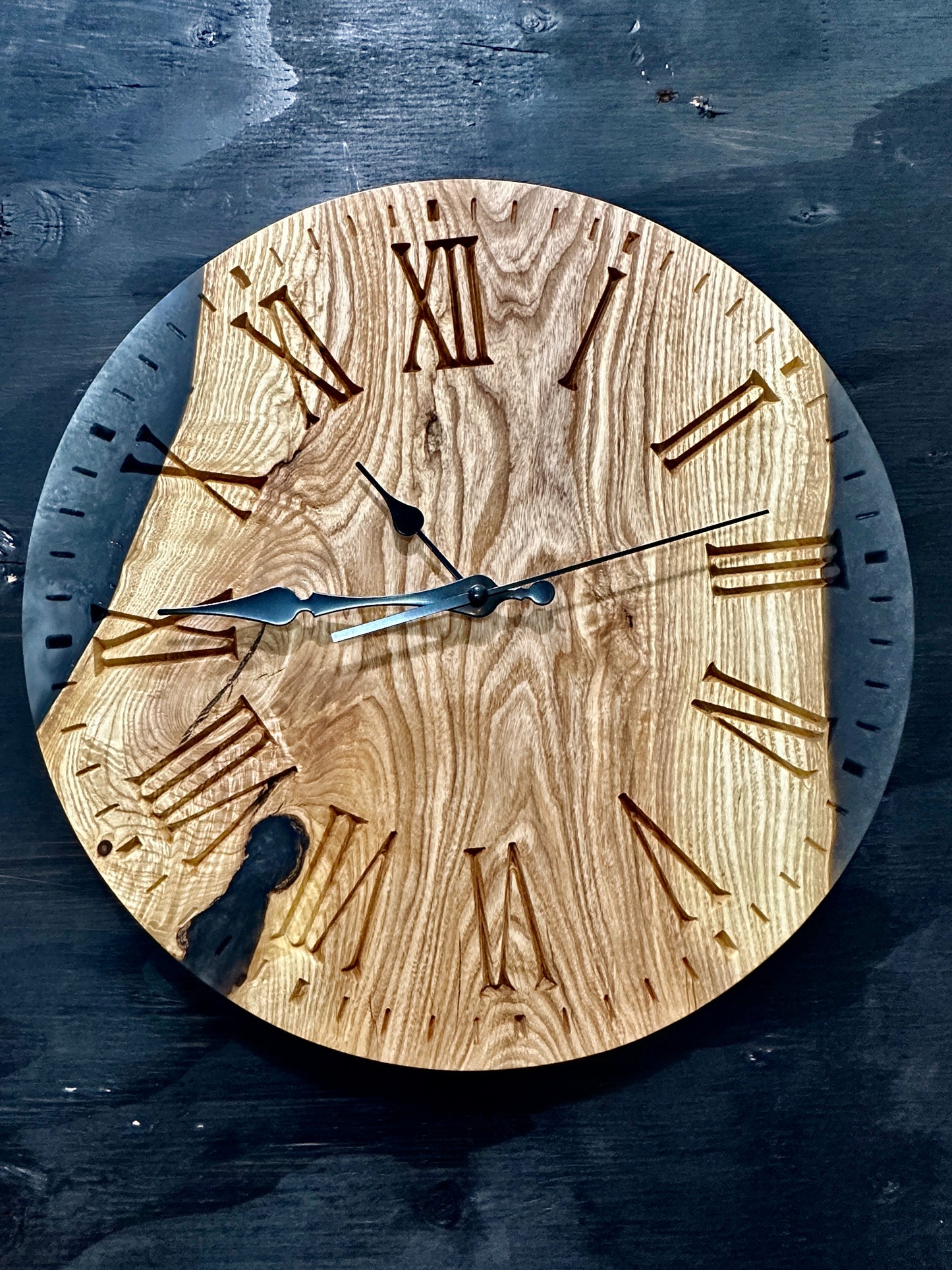 Epoxy Clock 4 – Aurra Wood Co.